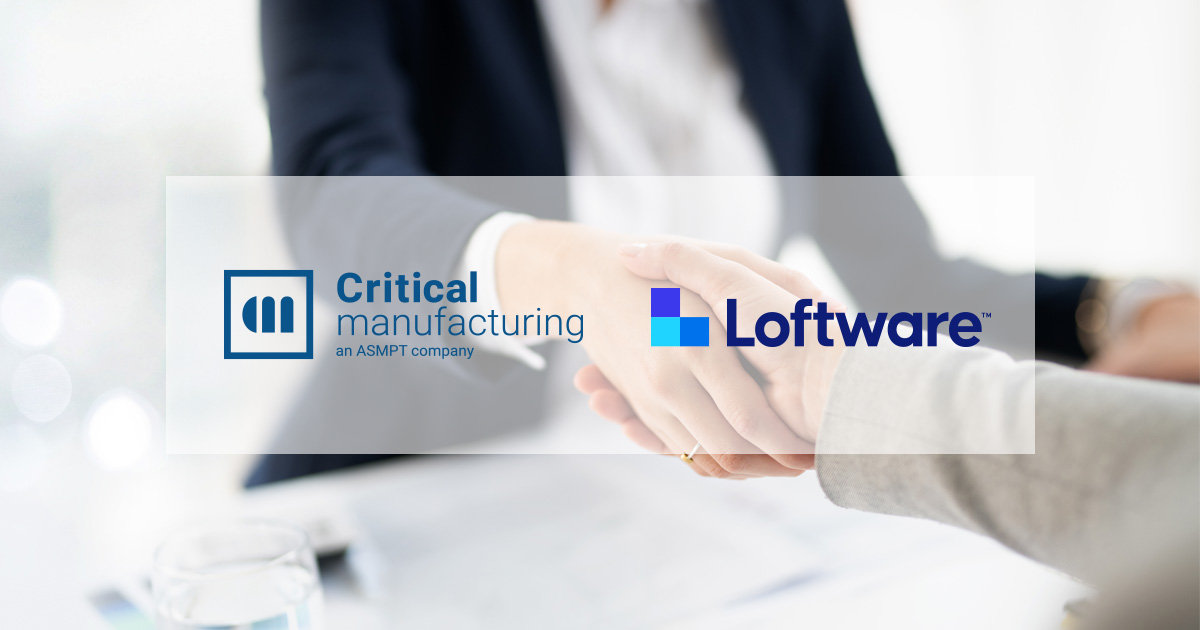 Critical Manufacturing partners with Loftware on MES and labeling ...